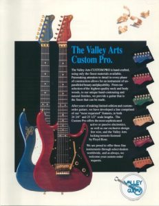 Valley Arts Custom Pro - Valley Arts Guitars Pre-Samick, Pre-Gibson